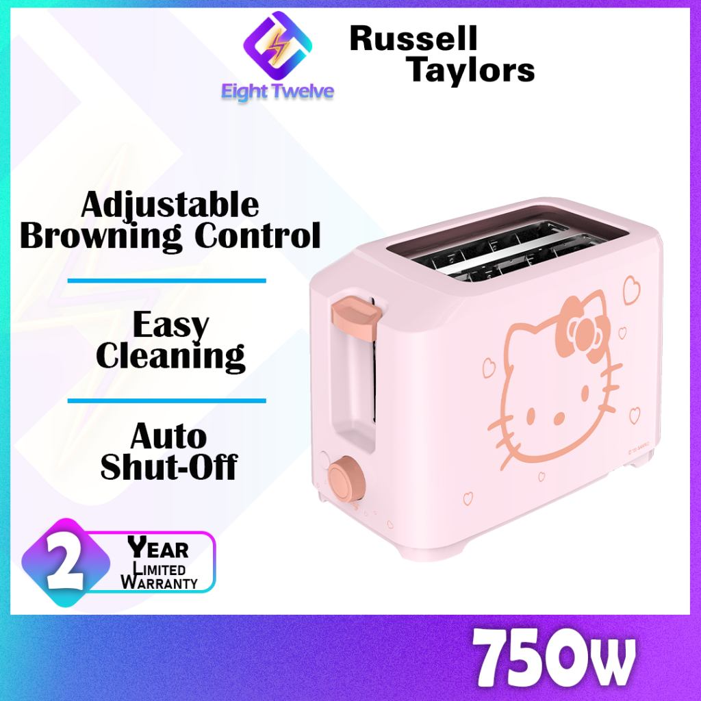 RUSSELL TAYLOR x Hello Kitty Bread Toaster | T1-HK | Shopee Malaysia