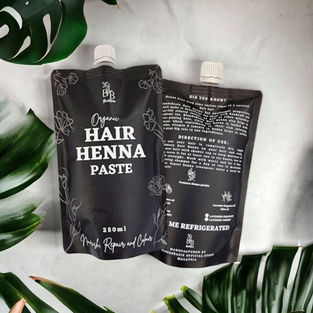 INAI RAMBUT HAIR HENNA PEWARNA RAMBUT HALAL DAN SAH SOLAT | Shopee Malaysia