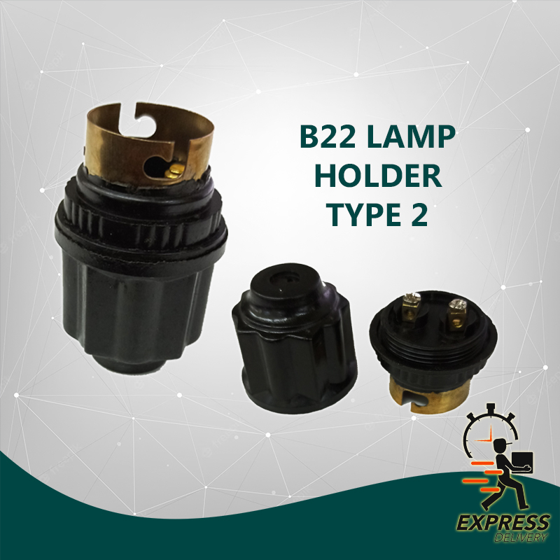 E27 B22 Lamp Base Bulb Holder PLC Wedge Holder Batten Holder Rumah Lampu Pemegang Tapak Mentol ...