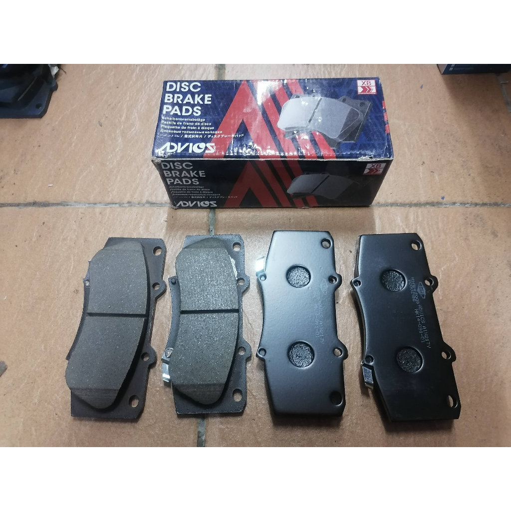 Toyota Vigo Vnt Revo Single Cab Front Disc Brake Pad (Advics) | Shopee ...