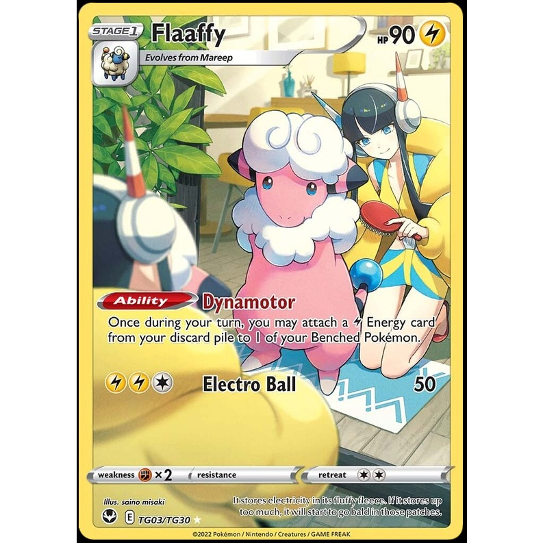 Flaaffy - TG03/TG30 Holo Rare Brilliant Stars - Pokémon Card TCG ...