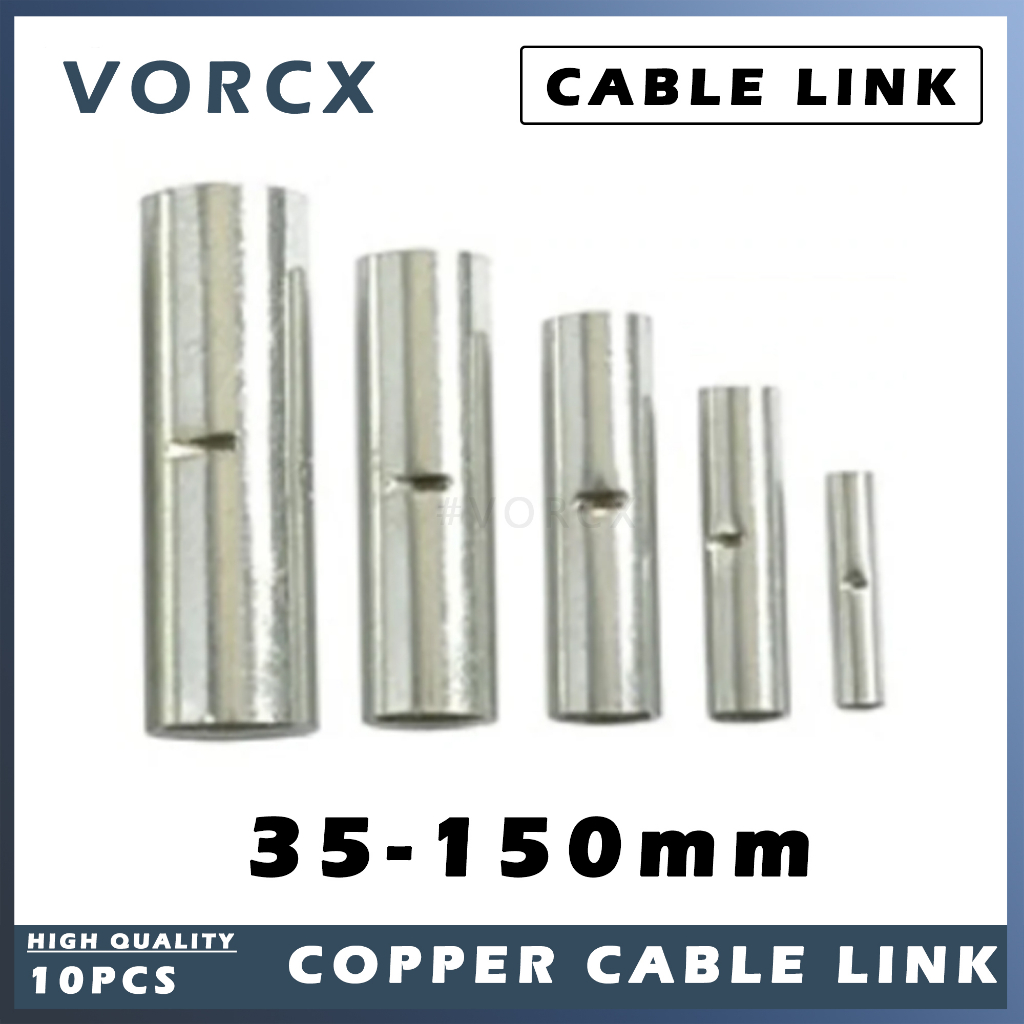 [10pcs] Cable Link Full Copper ( 35mm / 50mm / 70mm / 95mm / 120mm ...