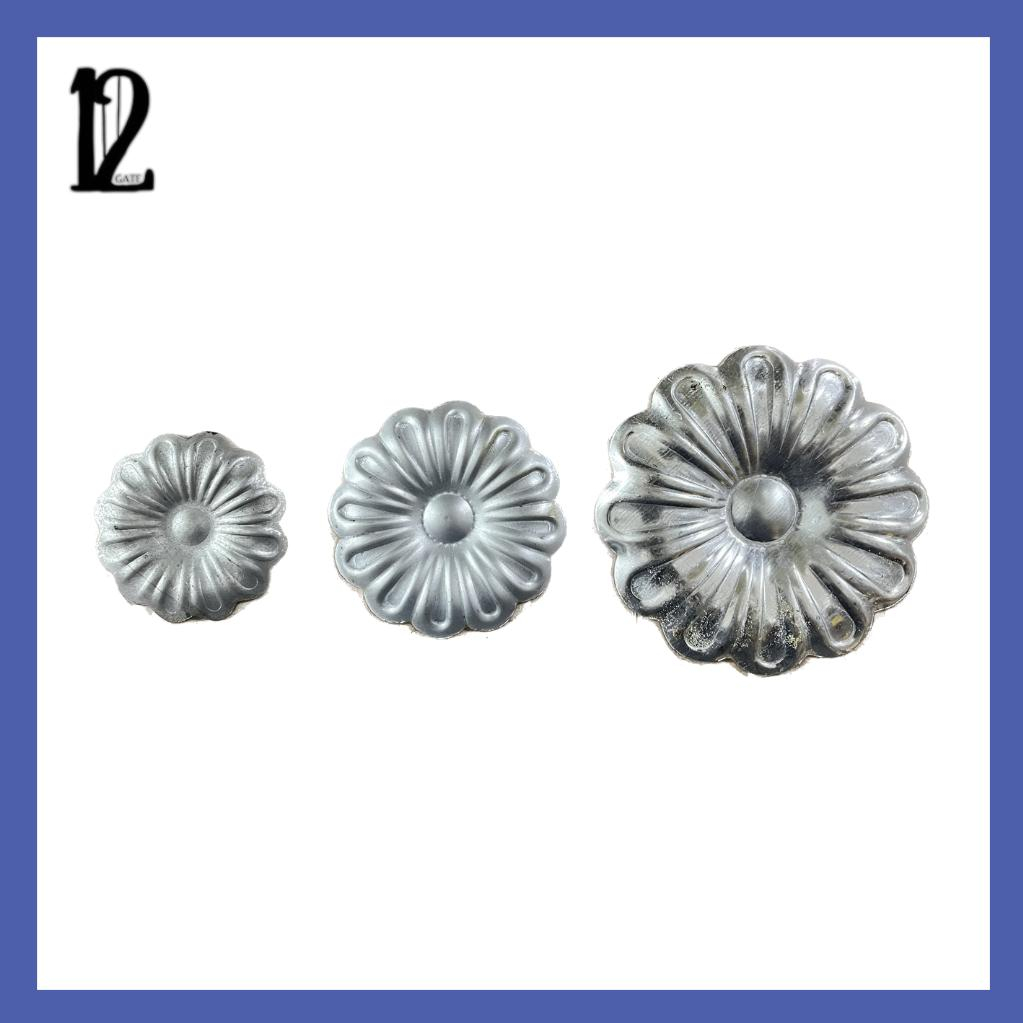 WROUGHT IRON FLOWER / GATE WELDING / DOOR GRILL LEAF / PAGAR PINTU DAUN ...