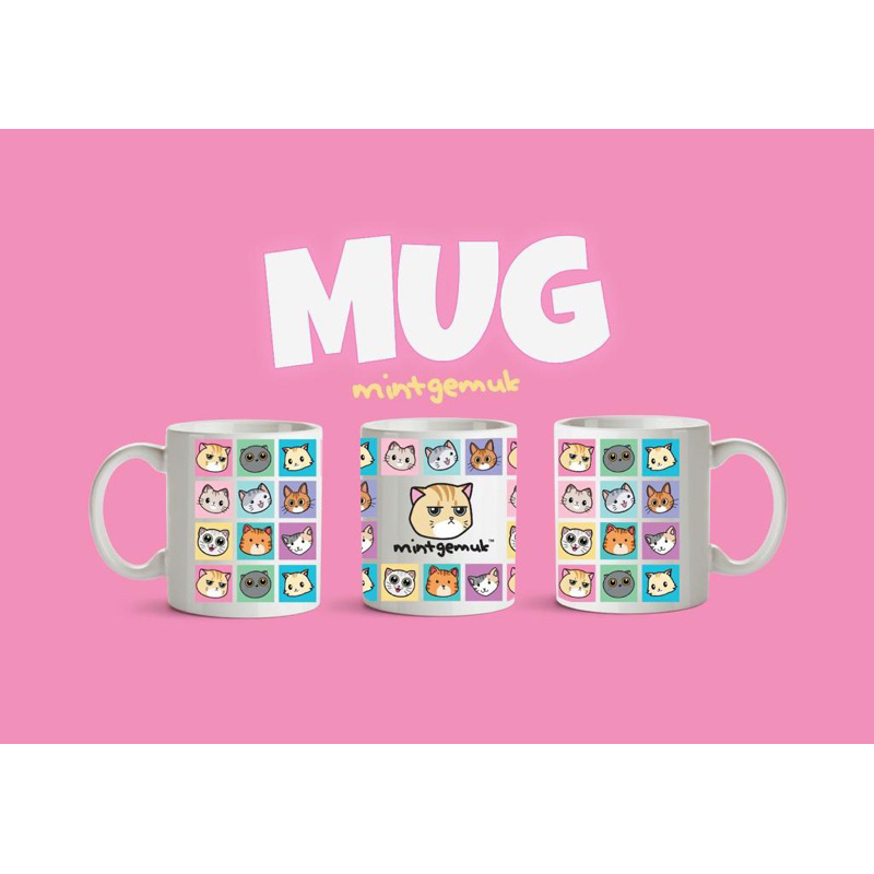 MintGemuk Mug - 2023 MINT G CLUBHOUSE EDITION | Shopee Malaysia