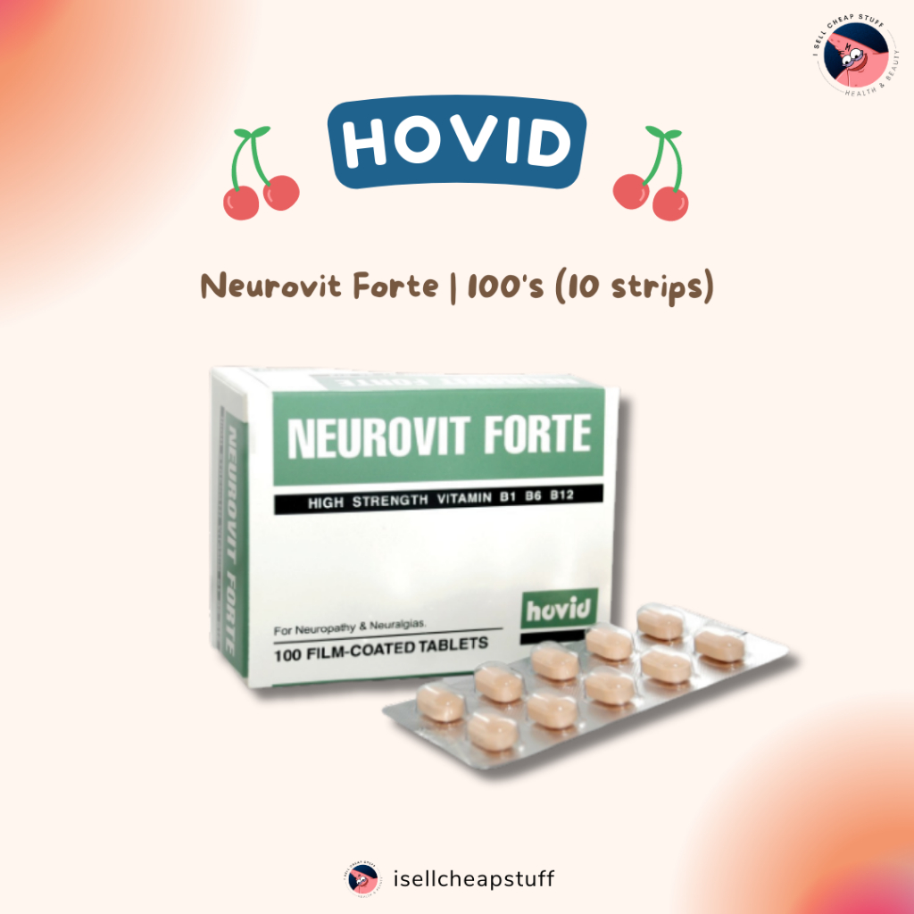 Hovid Neurovit Forte Tablets [10 x 10's] | Shopee Malaysia