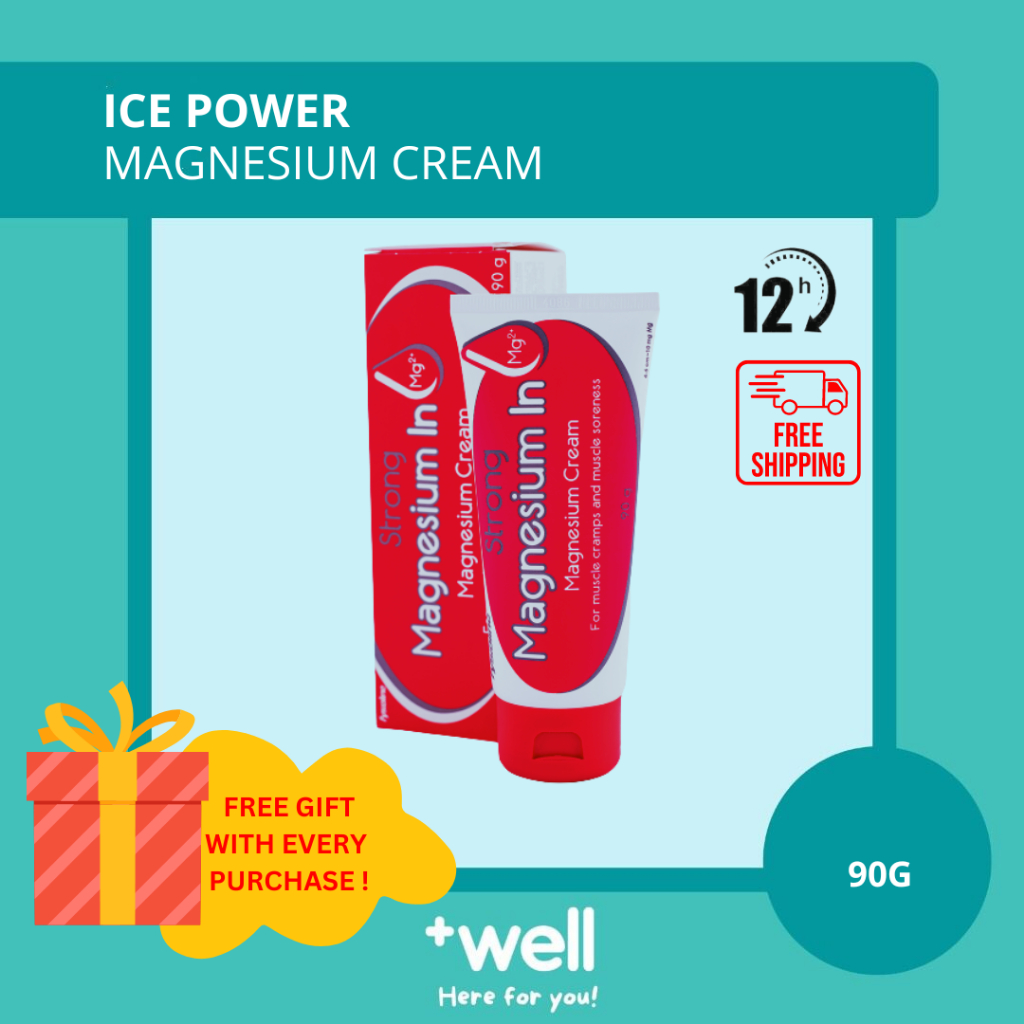 FREE SHIPPING Ice Power Magnesium In Strong Cream 90g | Shopee Malaysia
