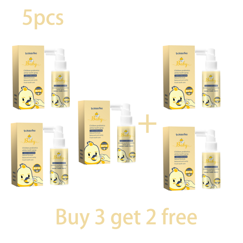 Children probiotics white tooth spray kanak-kanak ubat gigi Baby Oral ...