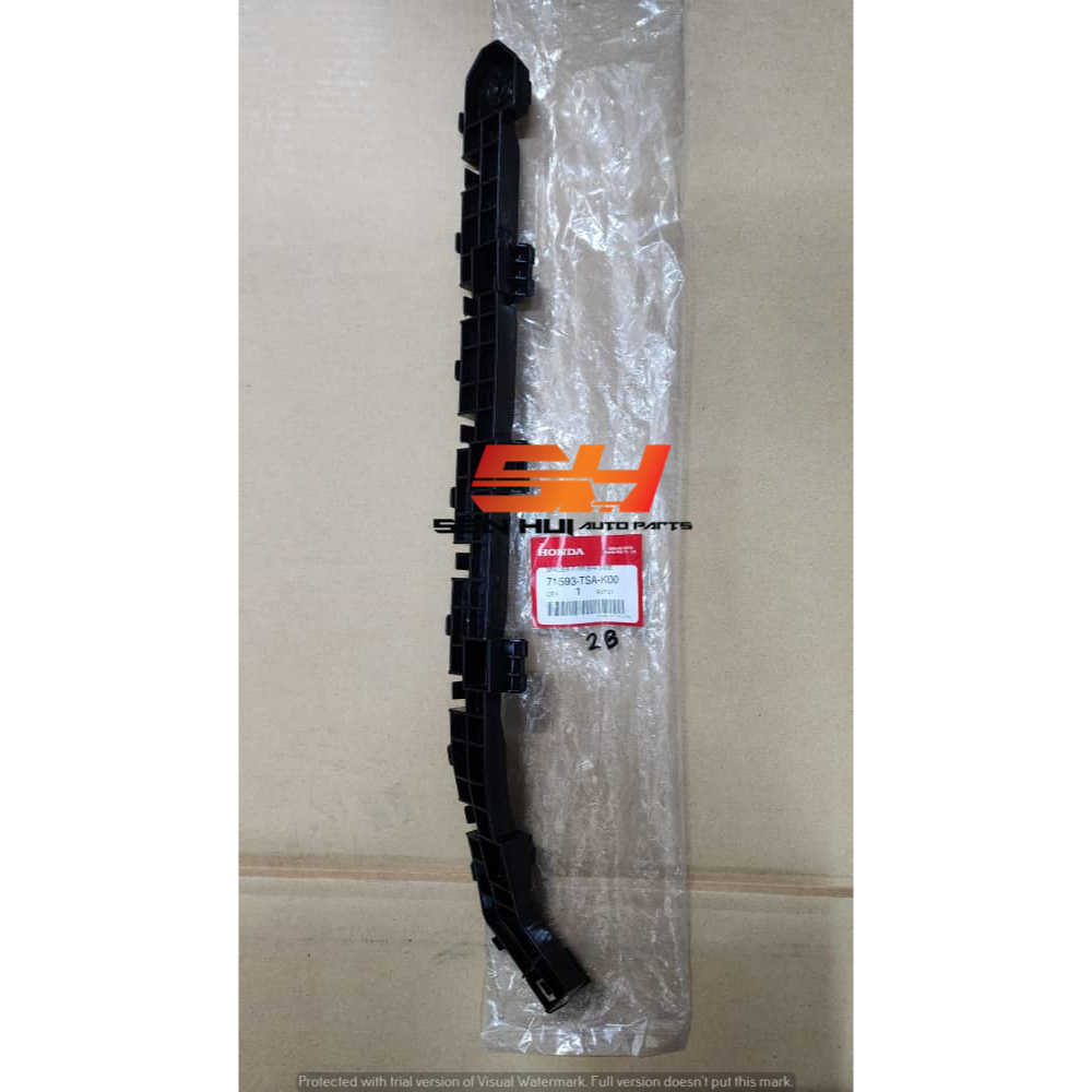 Honda BRV 71593-TSA-K00 BRACKET Rear Bumper Right RH side Genuine Parts ...