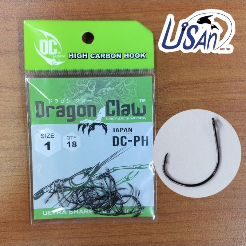 DC DRAGON CLAW MATA UDANG GALAH HOOK/ MATA KAIL UDANG PRAWN HOOK ...