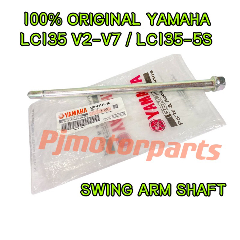 LC135 NEW V2-V7 / LC135-5S / LC5S 55C ( 100% ORIGINAL YAMAHA ) SWING ARM SHAFT / BATANG AM SUB ...