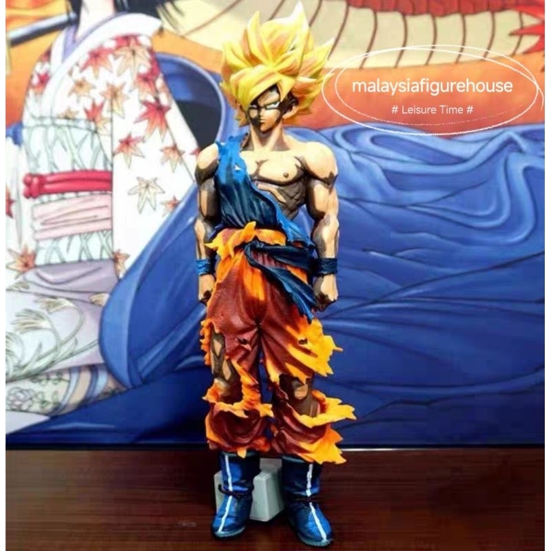 🔥READY STOCK🔥33CM DRAGON BALL SMSP SON GOKU ORI COMIC COLOR COPY RESIN ...