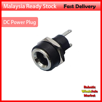 Panel Mount DC Power Jack 5.5 x 2.1mm | Shopee Malaysia