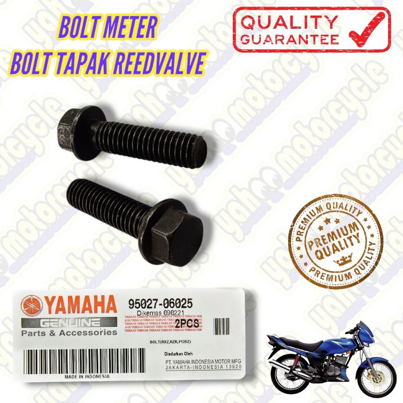 🆕 BOLT METER/BOLT TAPAK REEDVALVE YAMAHA RXZ 125ZR (HARGA UNTUK 2PCS ...