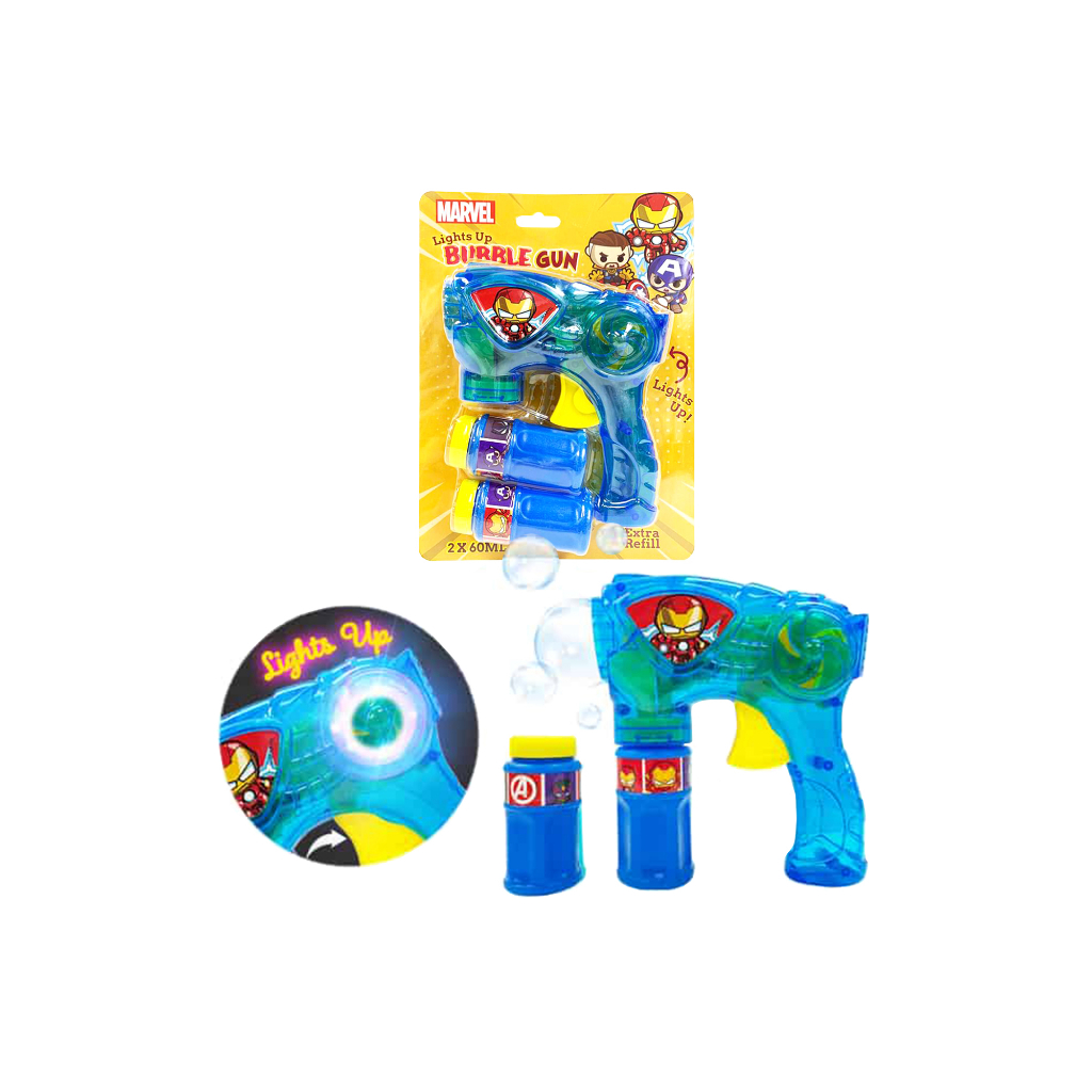 Marvel Light Up Bubble Shooter - Marvel Blowing Bubble Toys For Girls ...