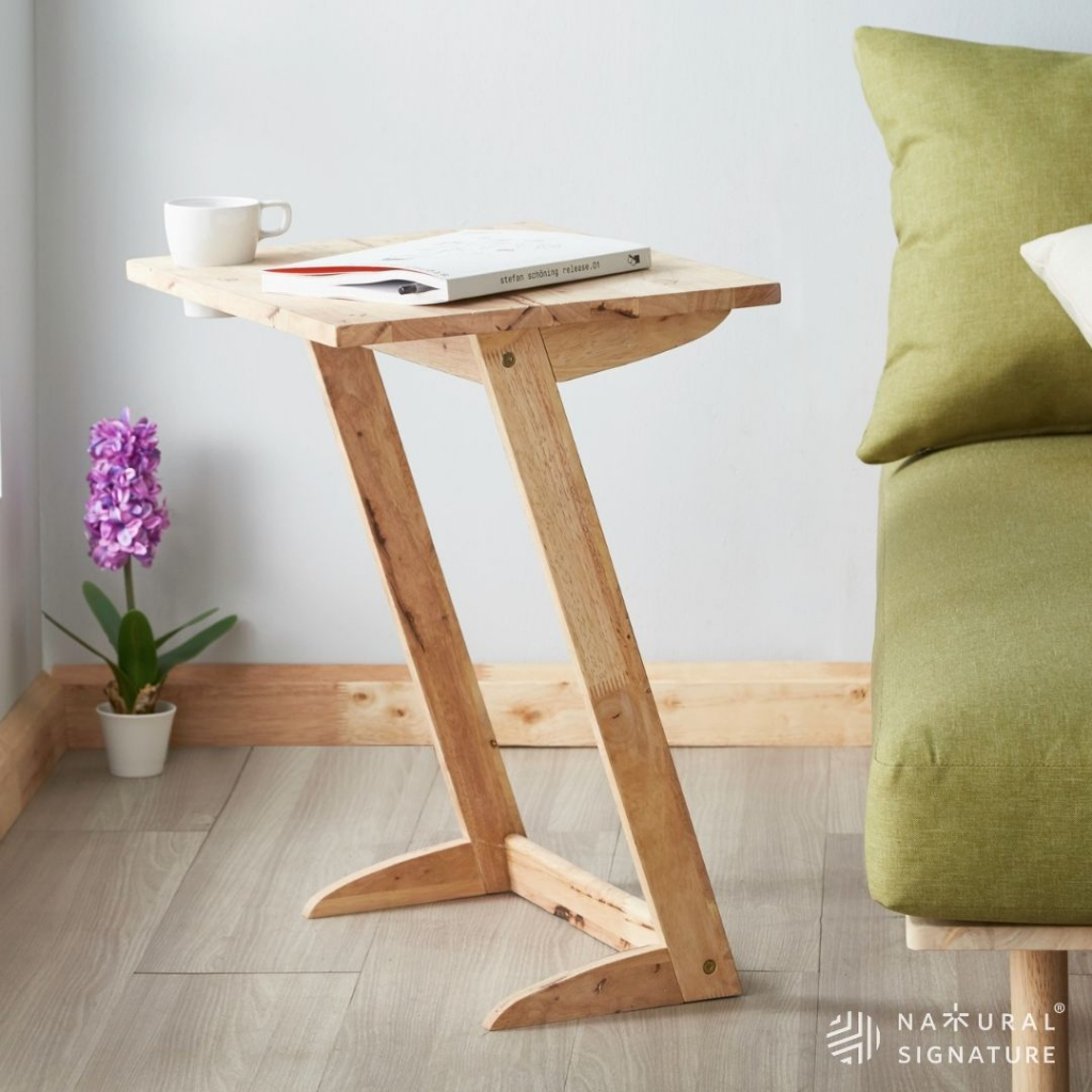 Natural Signature 5130 Z Shape Desk/Side Table/Working Table/Bedroom ...