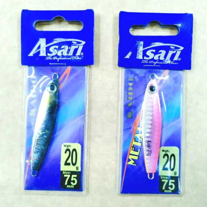 Asari Kaido Metal Jig (Clear Stock) | Shopee Malaysia