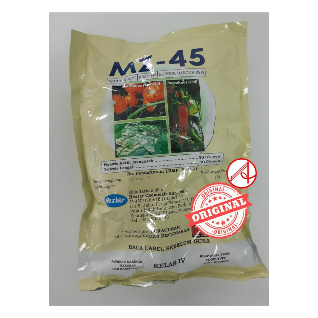 HEXTAR MZ45 RACUN KULAT HAWAR ALTERNARIA/REPUT BUAH/BINTIK DAUN ...