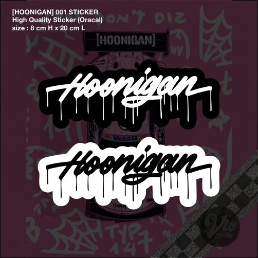 HOONIGAN 001 Sticker / Decal (High Quality Sticker) | Shopee Malaysia