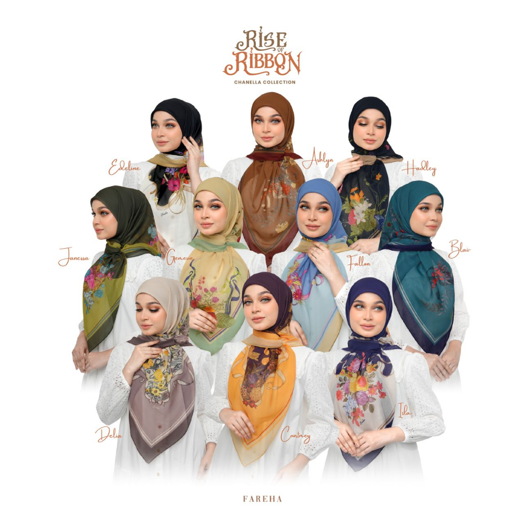 COTTON CHANELLA RISE OF RIBBON | Shopee Malaysia