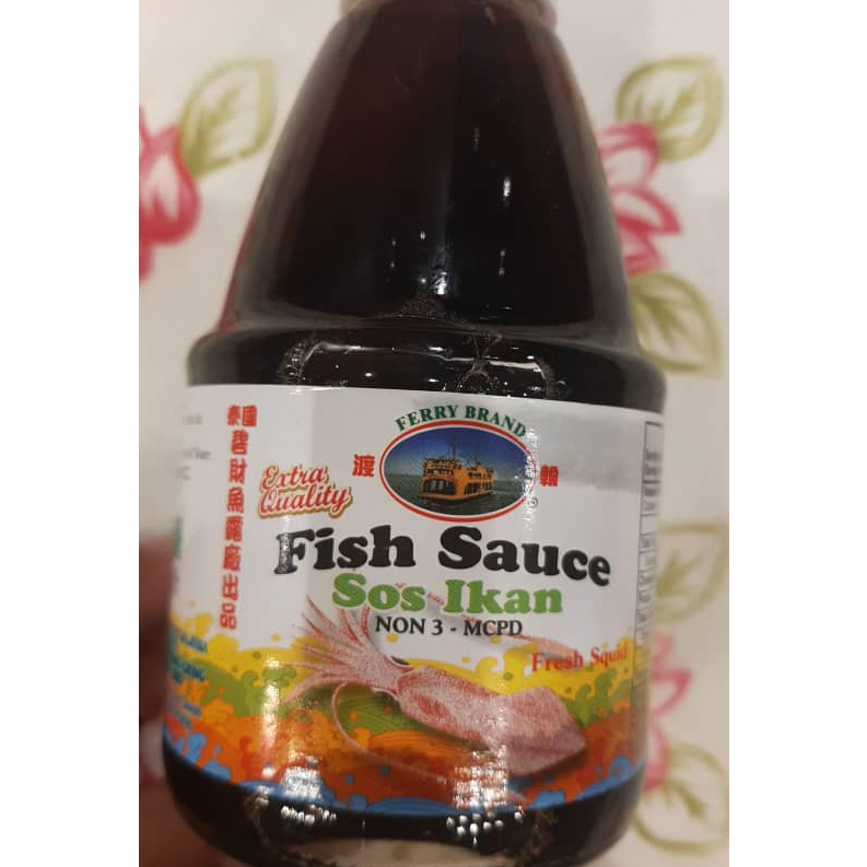 Ferry Brand-Fish Sauce Fresh Squid 200ml/Ferry Brand-Sos Ikan Sotong ...