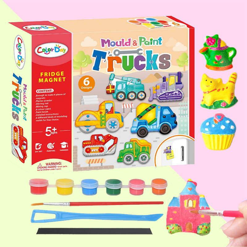 Kids Toy Mould and Paint Education Toy Art and Craft for Children ...