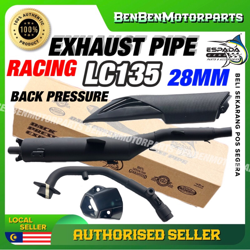 LC135 LC 135 V2 V3 V4 V5 V6 V7 4S Back Pressure (Espada Ekzos Paip ...