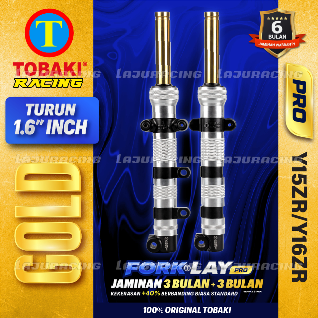 TOBAKI RACING Fork Lay PRO Y15ZR LC135 Y16ZR RSX150 ZX150 KR150 Y15 Y16 LC 4S V1 V2 V7 V8 5S ...