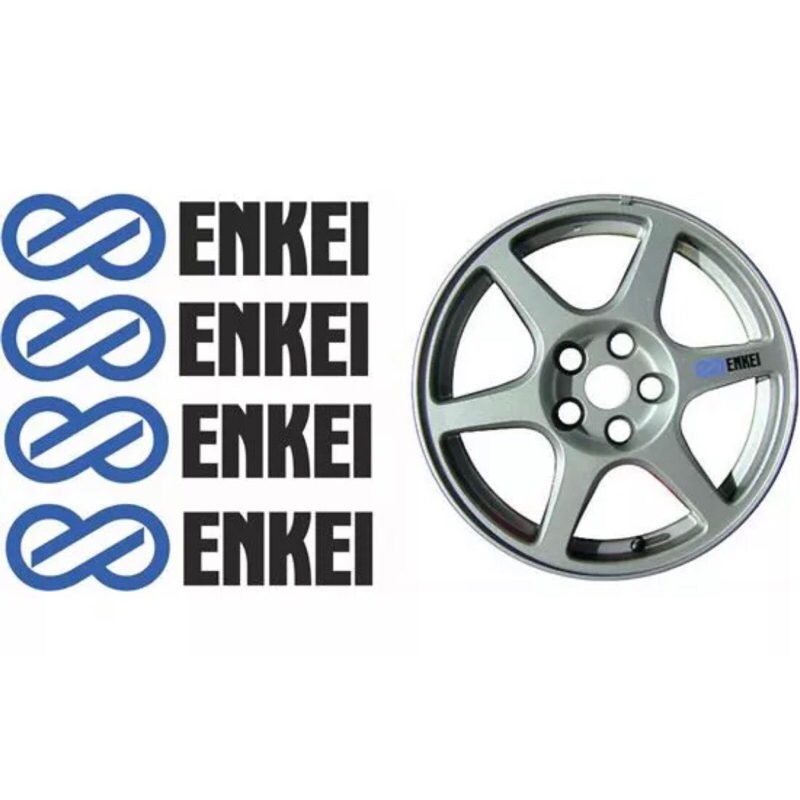 Factory Quality Enkei Evo 8 Rim Sticker Limited | Shopee Malaysia