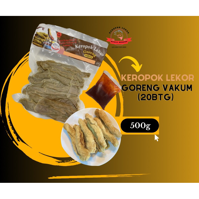 Keropok Lekor Goreng Terengganu (Baca Description) | Shopee Malaysia