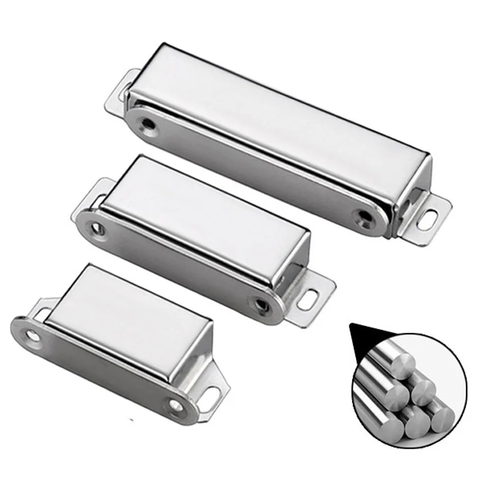 MKR Stainless Steel Cabinet Door Magnetic Catch Closer Magnet Pintu ...