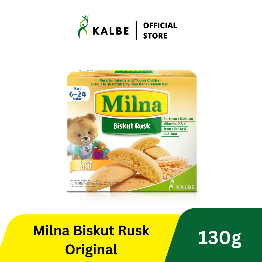 Milna Baby Rusk Original (130g) | Shopee Malaysia