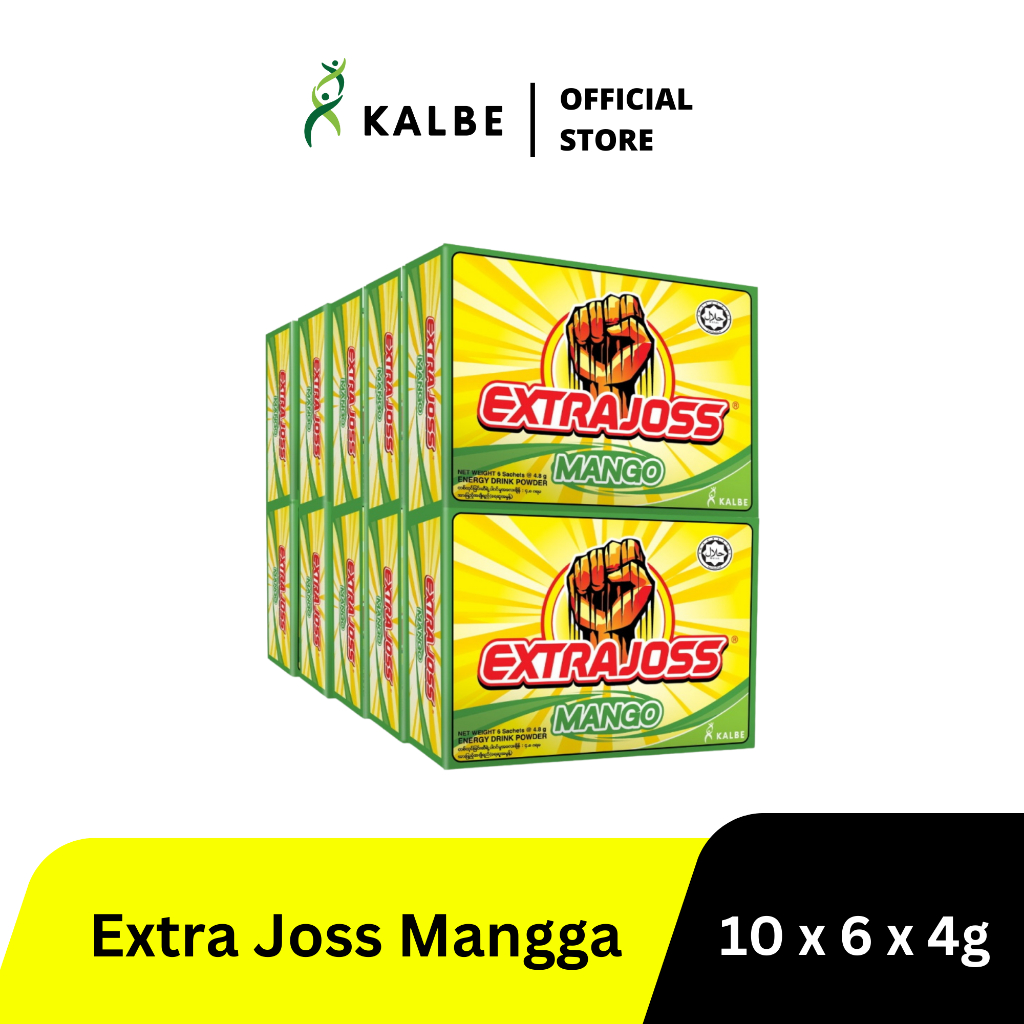 Extra Joss Mangga Energy Drink 1 outer (10box) | Shopee Malaysia