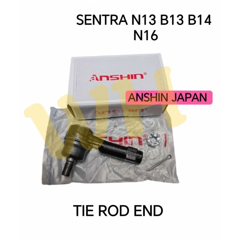 (ANSHIN JAPAN) TIE ROD END (SET) NISSAN SENTRA N13 B13 B14 N16 | Shopee ...