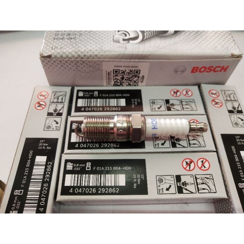 BOSCH SUPER Spark Plug for Mercedes Benz (M102/M103 Engine): W123 W124 ...