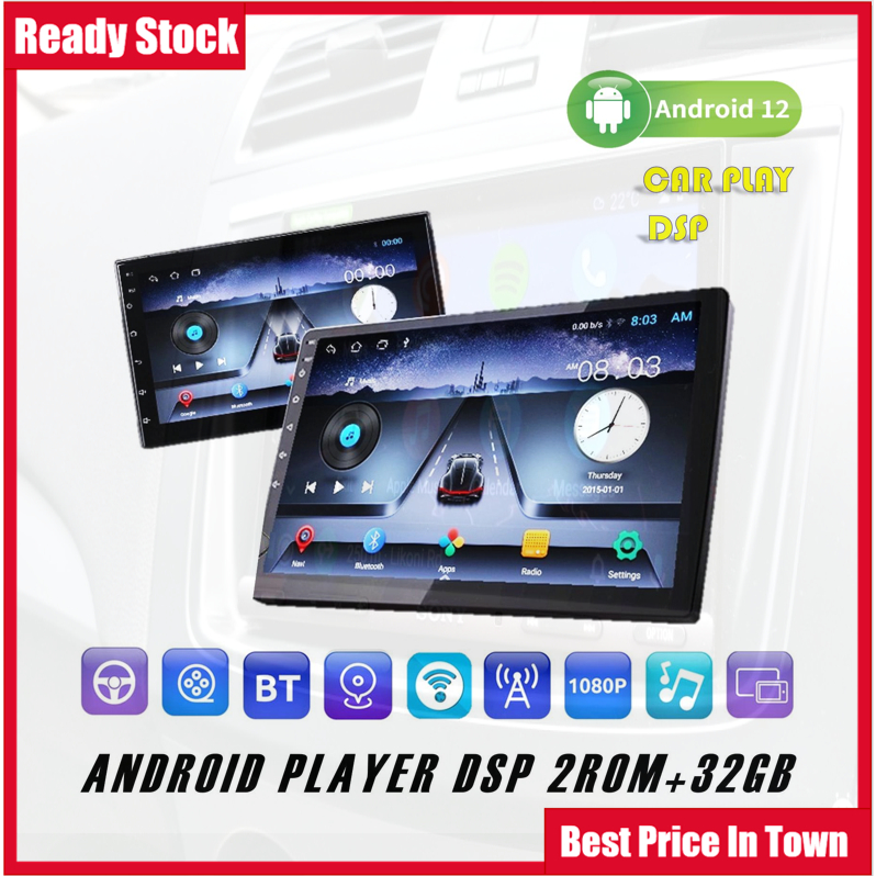Android Player [2GB RAM+32GB ROM] Car Android Player Kereta Touchscreen ...