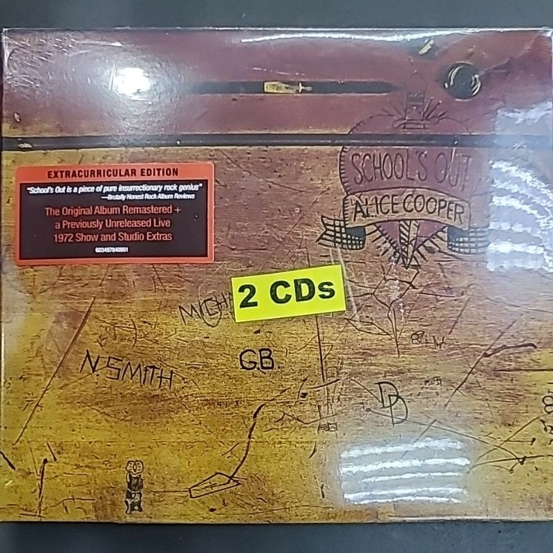 Alice Cooper - School's Out (2CDs) | Shopee Malaysia