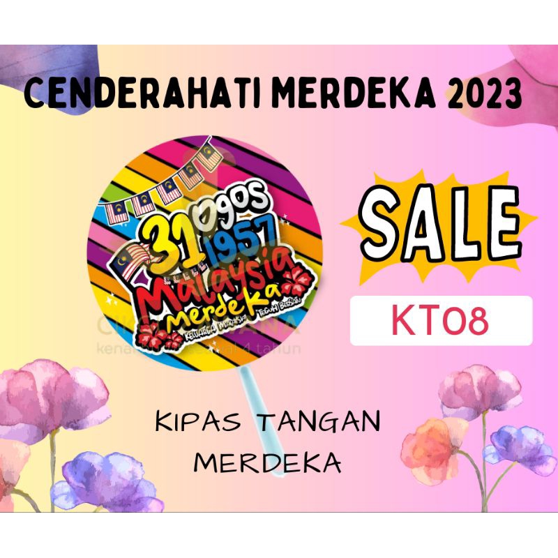 Kipas Tangan Merdeka / Hand Fan (Malaysia) | Shopee Malaysia