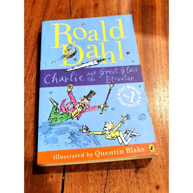 Roald Dahl Charlie And The Great Glass Elevator Children Story Book ...