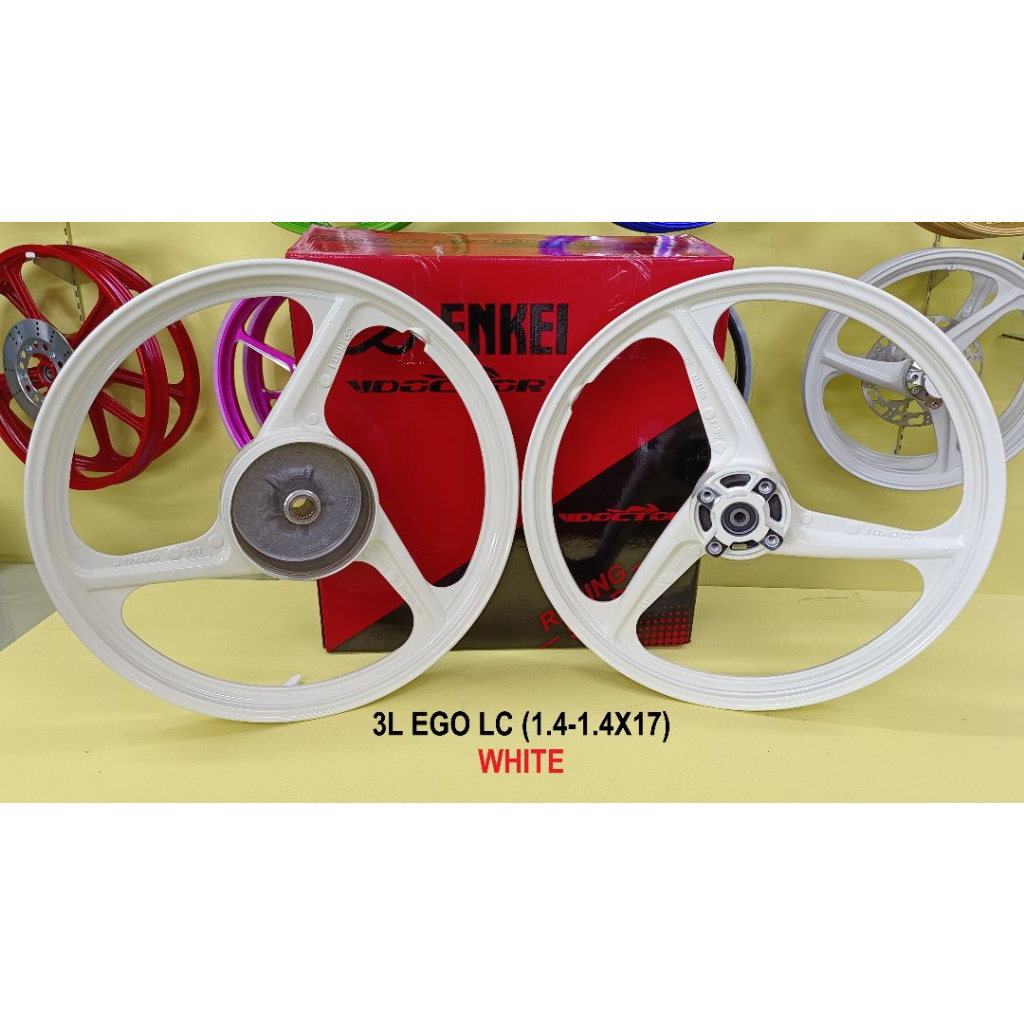 SPORT RIM 3 BATANG ENKEI YAMAHA EGO LC / AVANTIZ / SOLARIZ / EGO S FI ...