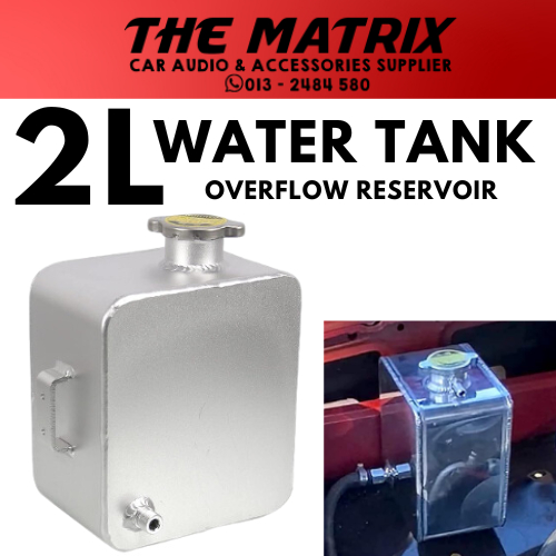 Universal 2L Water Coolant Expansion Overflow Water Tank Reservoir ...