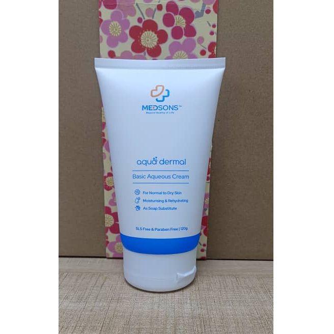 MEDSONS AQUA DERMAL CREAM (AQUEOUS CREAM) (120G) EXPIRY 07/2026 ...