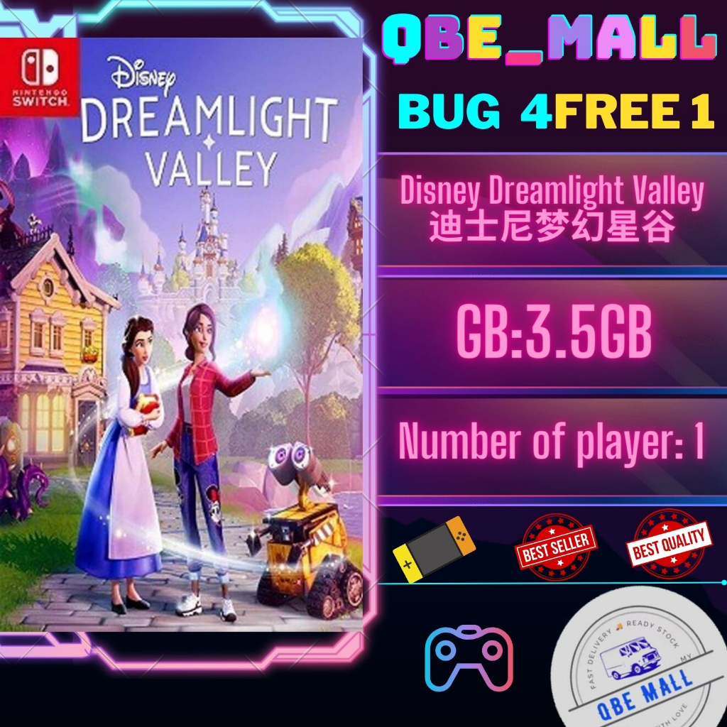 Disney Dreamlight Valley 迪士尼梦幻星谷(Nintendo switch) DigitalDownload ...