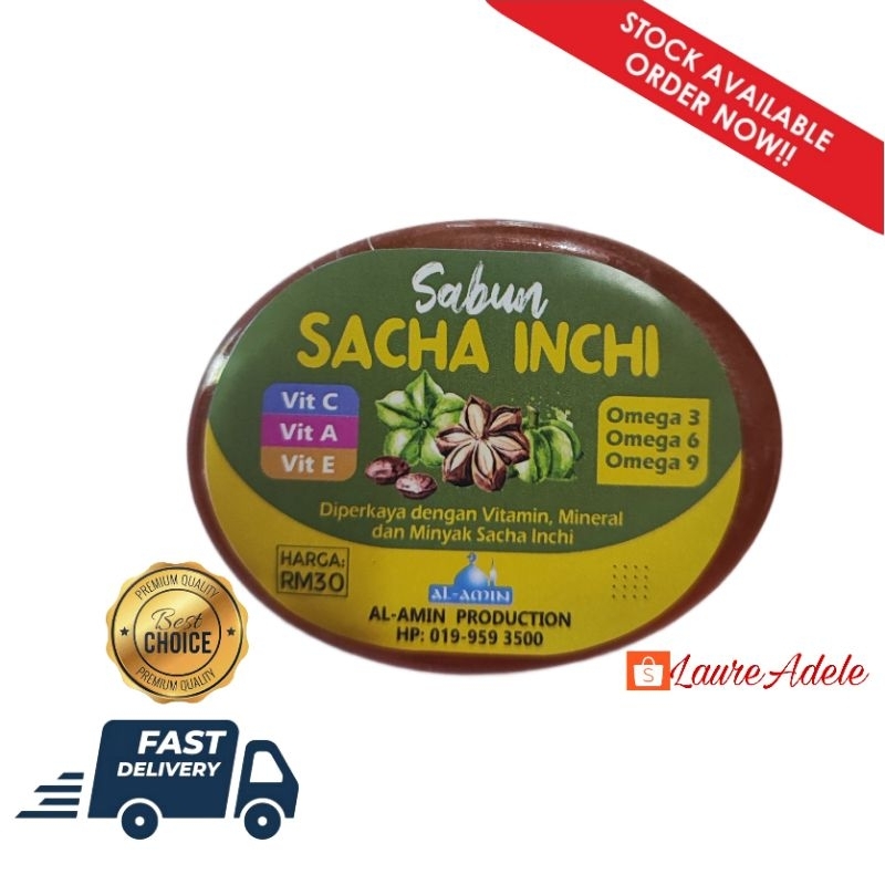 SABUN SACHA INCHI (MUKA & BADAN) | Shopee Malaysia