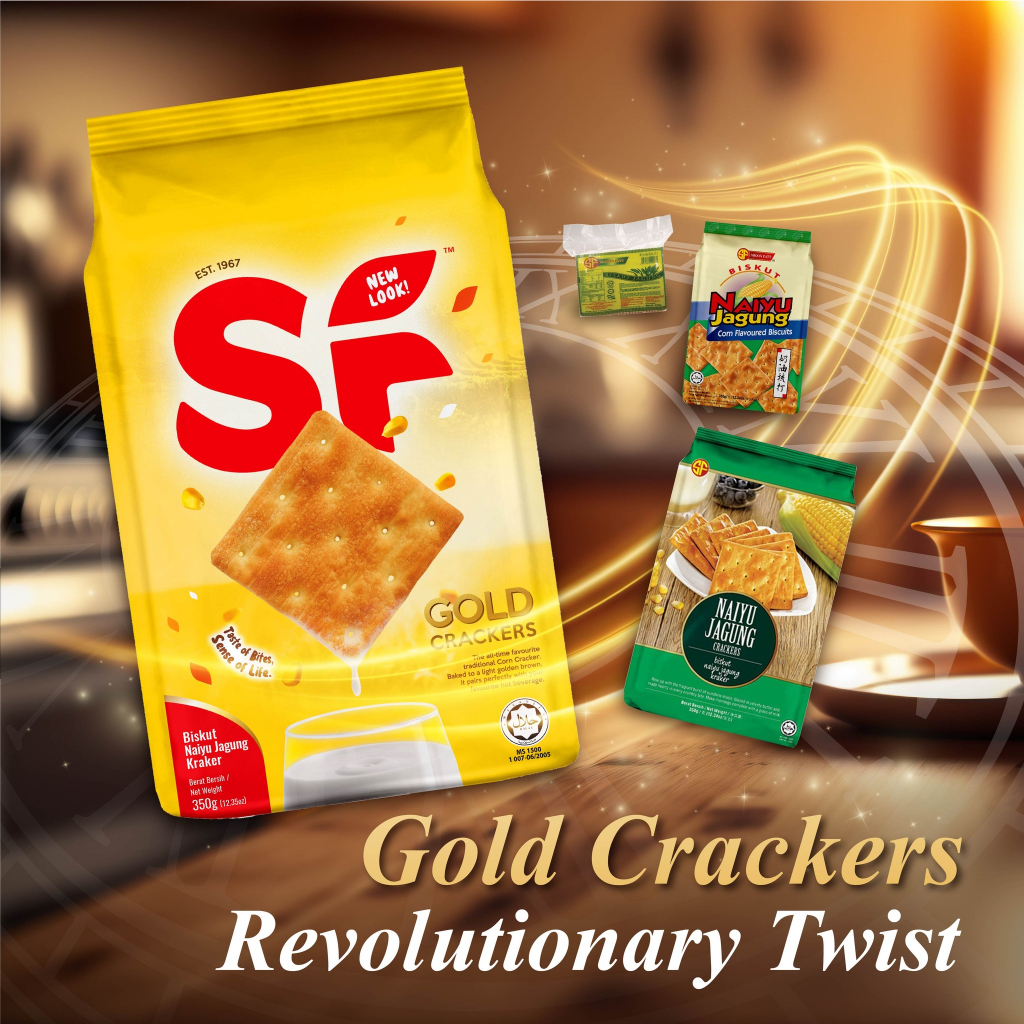 SHOON FATT 350g GOLD CRACKERS (Naiyu Jagung) | Shopee Malaysia