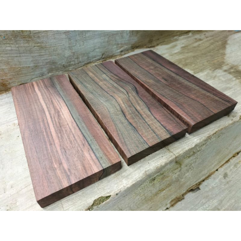 Papan Malaysian Blackwood / Kayu Malam Hijau 2.3cm x 12cm x 30cm ...