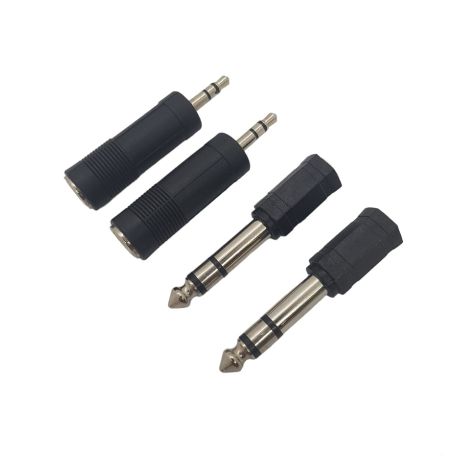 Audio Jack 6.5mm to 3.5mm Converter Stereo Jack / 3.5mm to 6.5mm ...