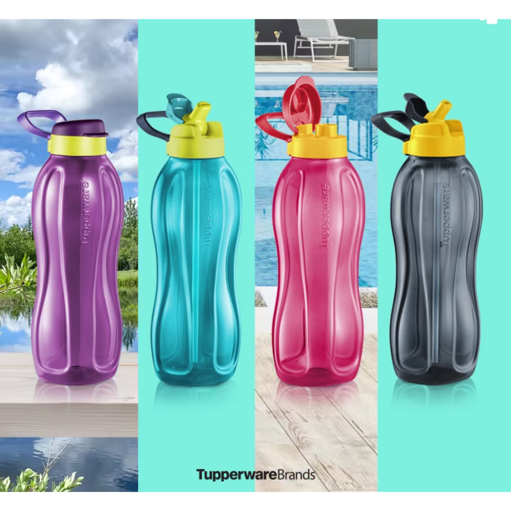 Tupperware Eco Bottle 1.5L (1) with Handle + Pouch (1) | Shopee Malaysia