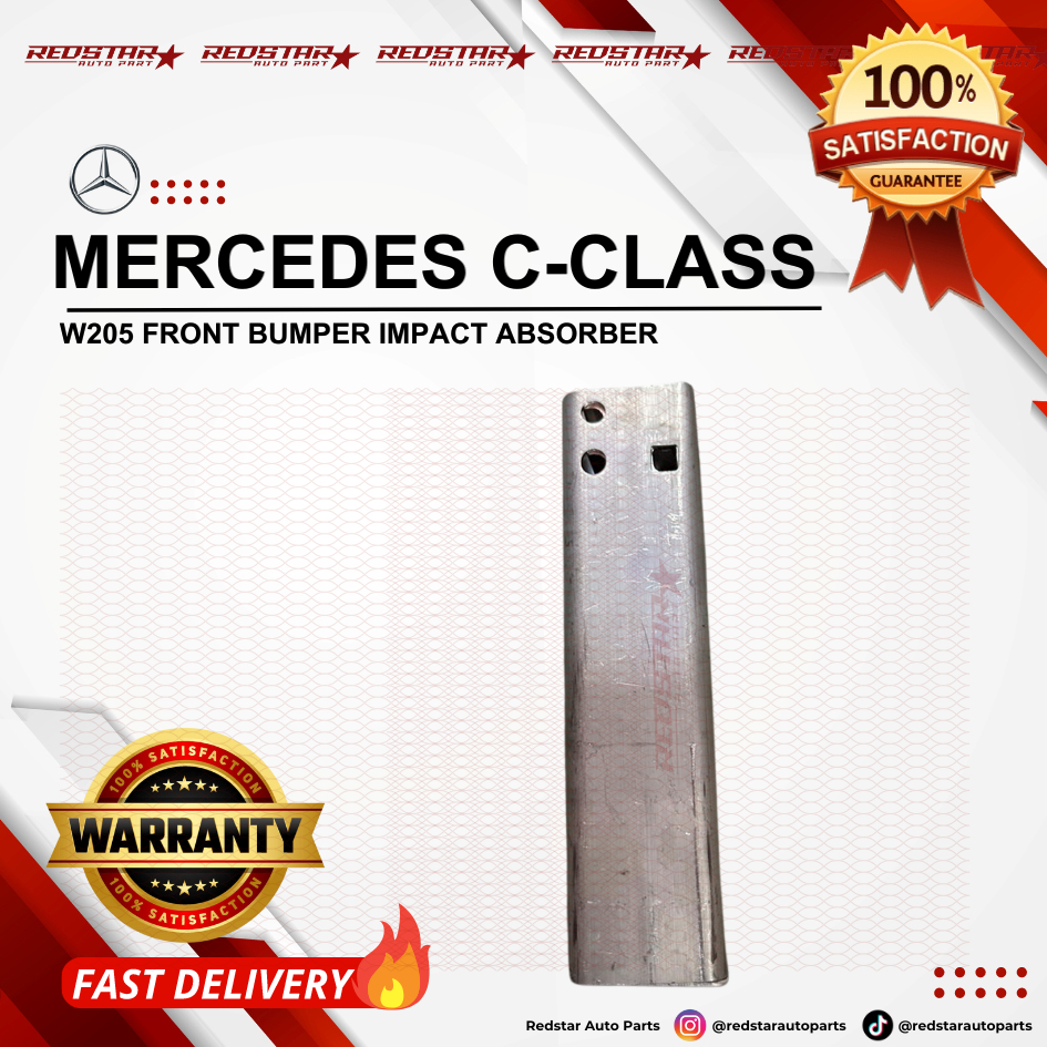 MERCEDES-BENZ C-CLASS W205 FRONT BUMPER IMPACT ABSORBER | Shopee Malaysia