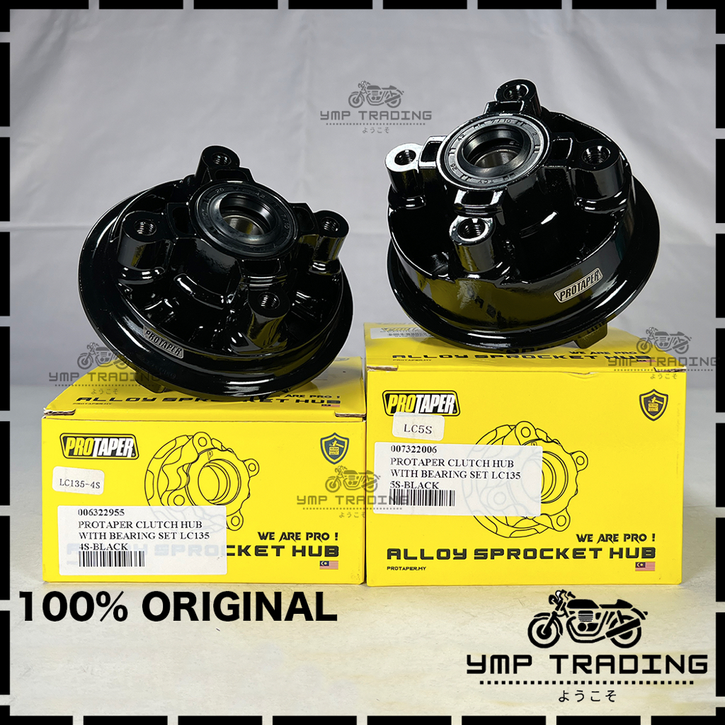 PROTAPER SPROCKET HUB LC4S LC5S Y15ZR BLACK SIAP BEARING SEAL | Shopee ...