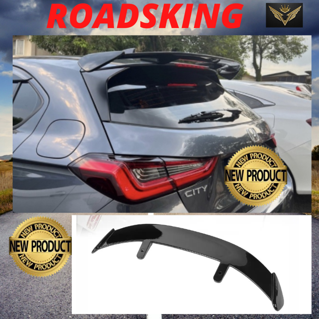 SPORT REAR ROOF SPOILER WING HATCHBACK HONDA JAZZ FIT CITY RS 2020 2021 ...